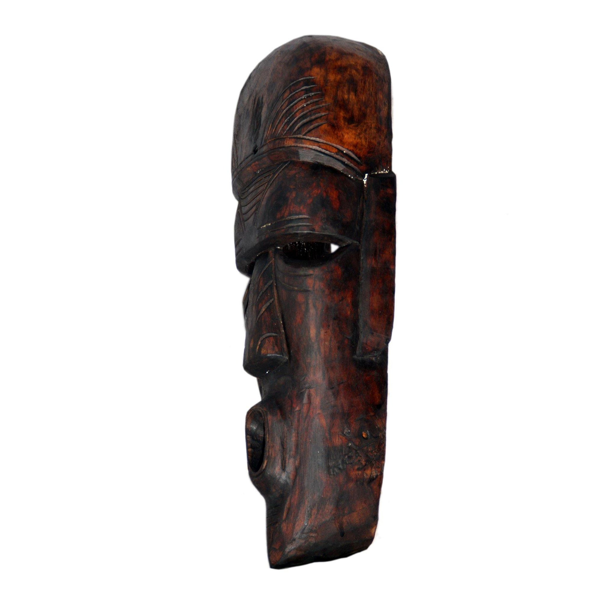 Tribal Savant Wooden Gambhira Wall Mask — TVAMI