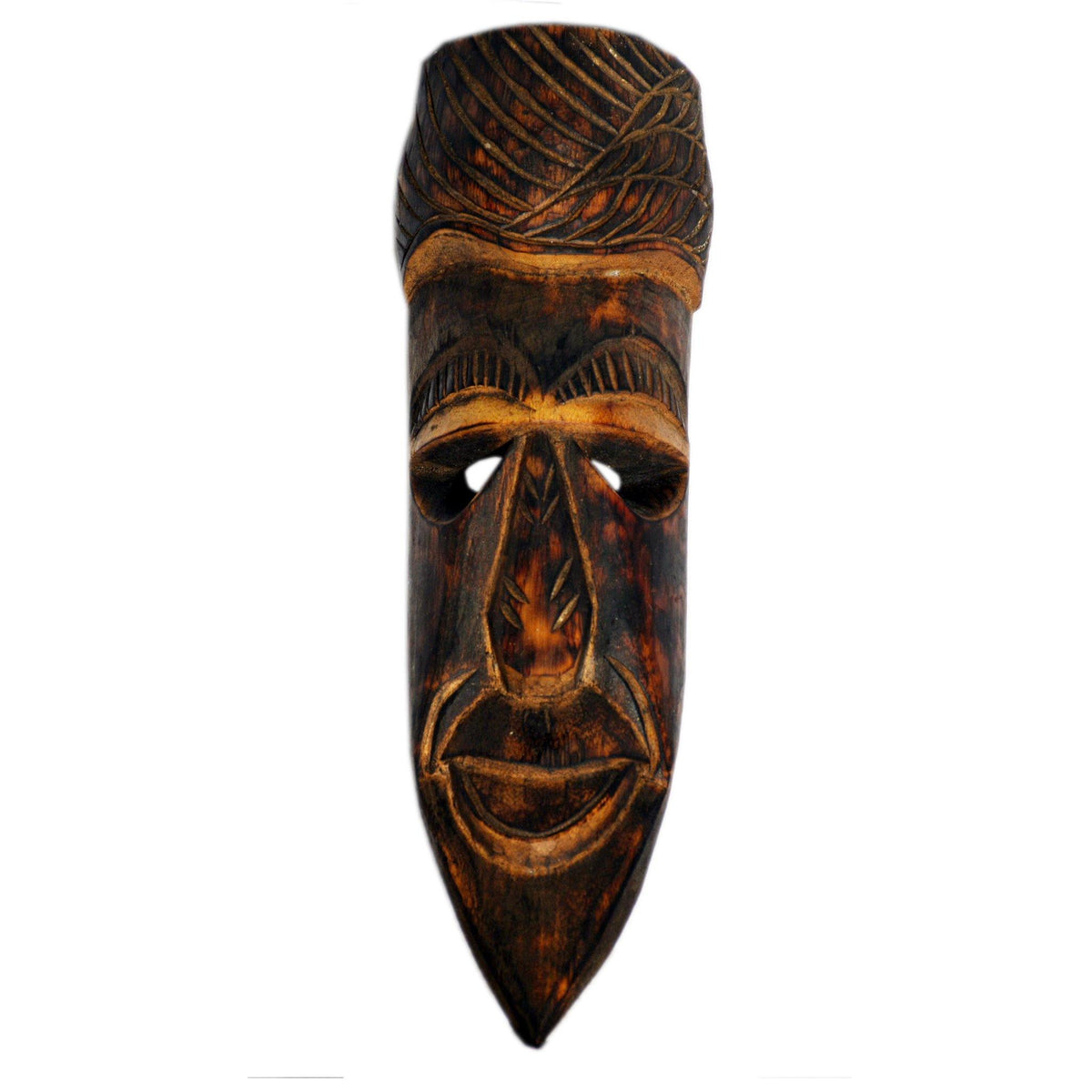 Tribal Philosopher Bamboo Gambhira Wall Mask — TVAMI