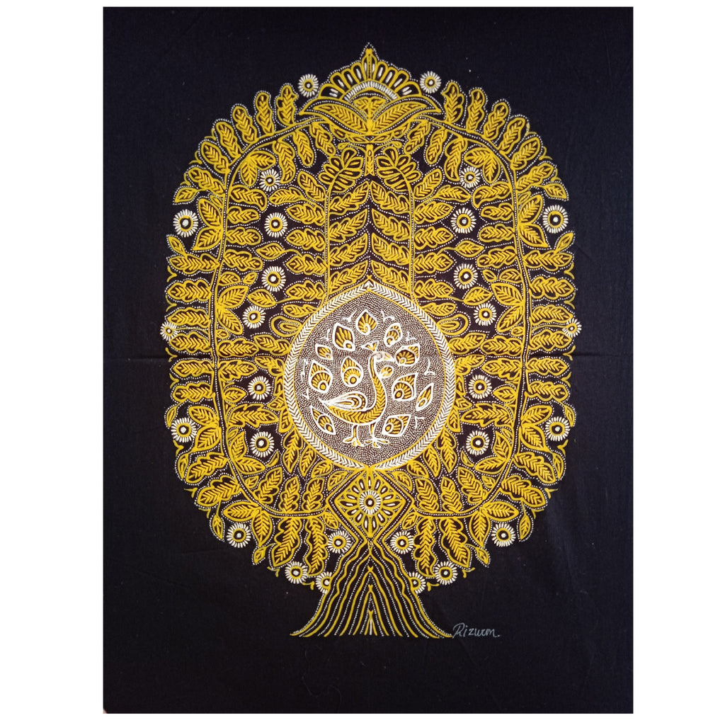 Buy rogan art handcrafted fabric painting and wall hanging online — TVAMI