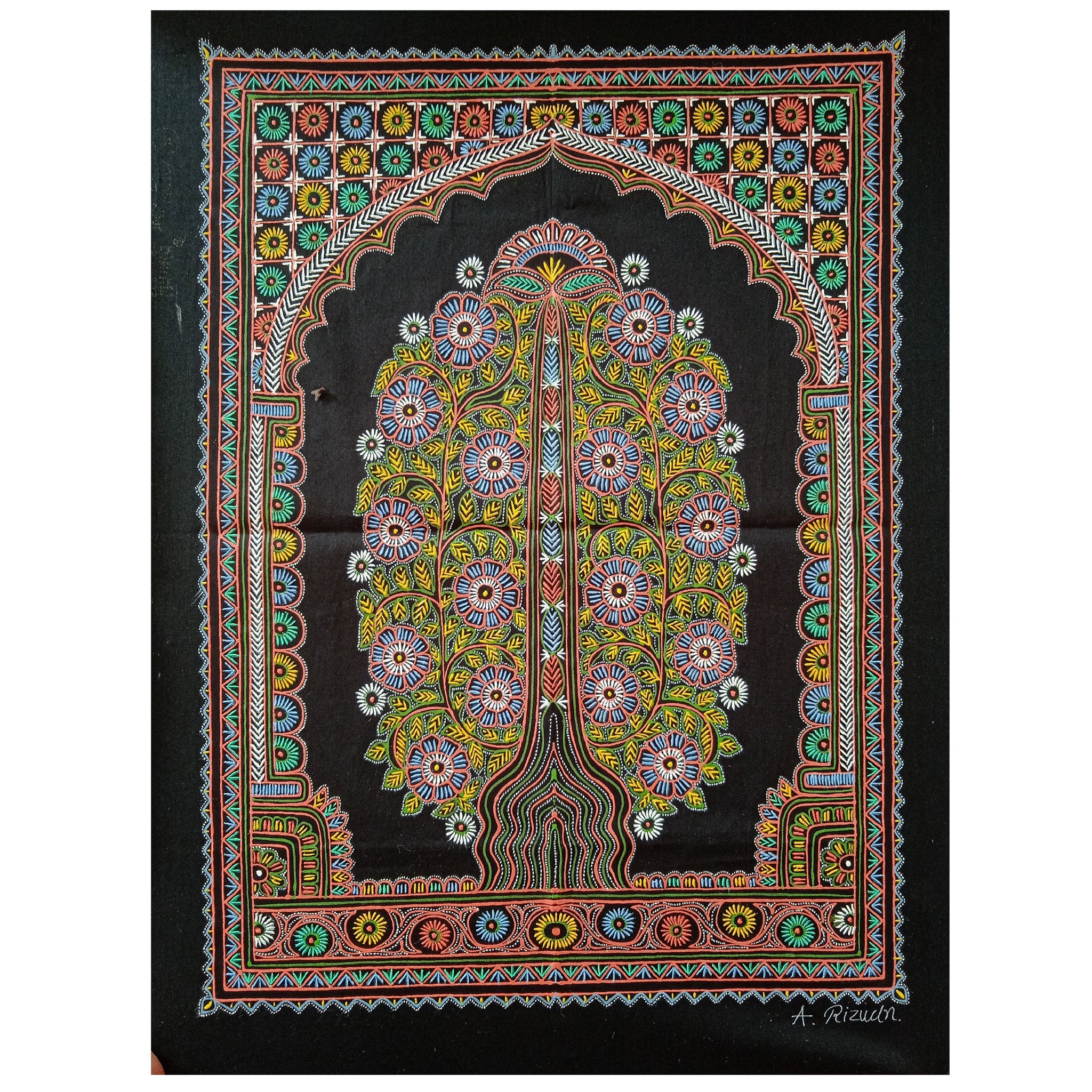 Buy rogan art handcrafted fabric painting and wall hanging online — TVAMI