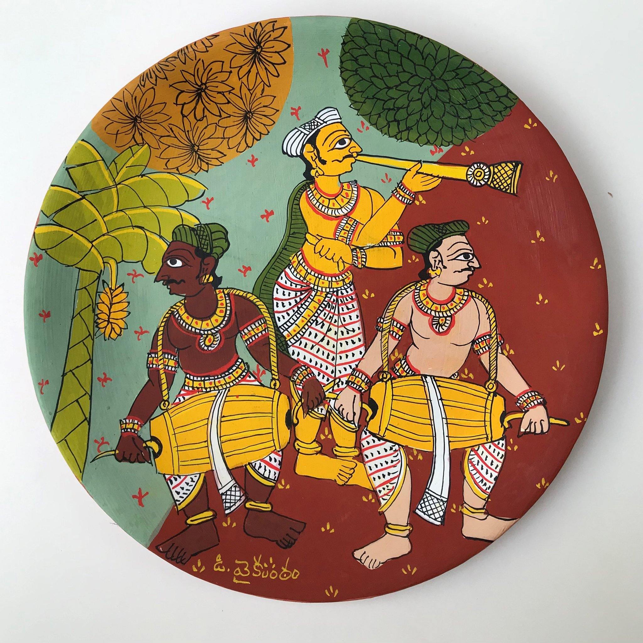 Cheriyal Paintings, Cheriyal Scroll Paintings, Cheriyal mask — TVAMI